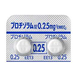 ブロチゾラム錠0．25mg「EMEC」の添付文書 - 医薬情報QLifePro