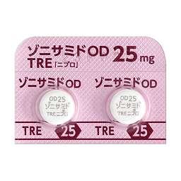ゾニサミドOD錠25mgTRE「ニプロ」の添付文書 - 医薬情報QLifePro