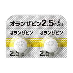 オランザピン錠2．5mg「NIG」の添付文書 - 医薬情報QLifePro