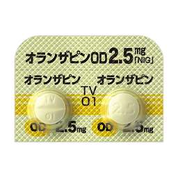 オランザピンOD錠2．5mg「NIG」の添付文書 - 医薬情報QLifePro