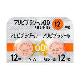アリピプラゾールOD錠12mg「ヨシトミ」の添付文書 - 医薬情報QLifePro