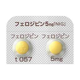 フェロジピン錠5mg「NIG」の添付文書 - 医薬情報QLifePro