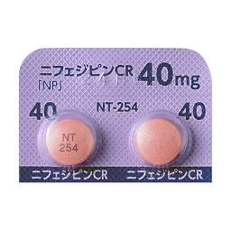 ニフェジピンCR錠40mg「NP」の添付文書 - 医薬情報QLifePro