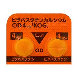 ピタバスタチンカルシウムOD錠4mg「KOG」の添付文書 - 医薬情報QLifePro