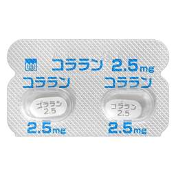 コララン錠2．5mgの添付文書 - 医薬情報QLifePro