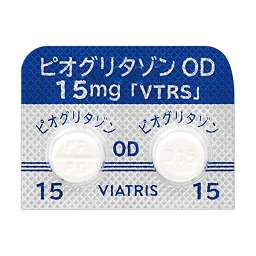 ピオグリタゾンOD錠15mg「VTRS」の添付文書 - 医薬情報QLifePro