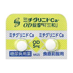 ミチグリニドCa・OD錠5mg「三和」の添付文書 - 医薬情報QLifePro