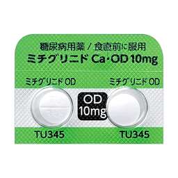 ミチグリニドCa・OD錠10mg「TCK」の添付文書 - 医薬情報QLifePro