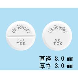 ビルダグリプチン錠50mg「TCK」の添付文書 - 医薬情報QLifePro