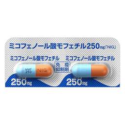 ミコフェノール酸モフェチルカプセル250mg「NIG」の添付文書 - 医薬情報QLifePro