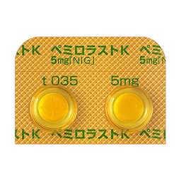 ペミロラストK錠5mg「NIG」の添付文書 - 医薬情報QLifePro