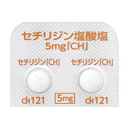 セチリジン塩酸塩錠5mg「CH」の添付文書 - 医薬情報QLifePro