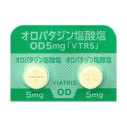 オロパタジン塩酸塩OD錠5mg「VTRS」の添付文書 - 医薬情報QLifePro