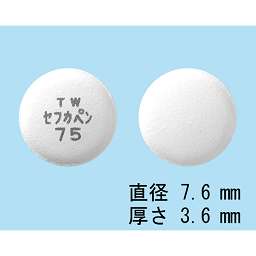 セフカペンピボキシル塩酸塩錠75mg「TW」の添付文書 - 医薬情報QLifePro
