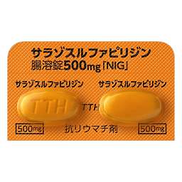 サラゾスルファピリジン腸溶錠500mg「NIG」の添付文書 - 医薬情報QLifePro